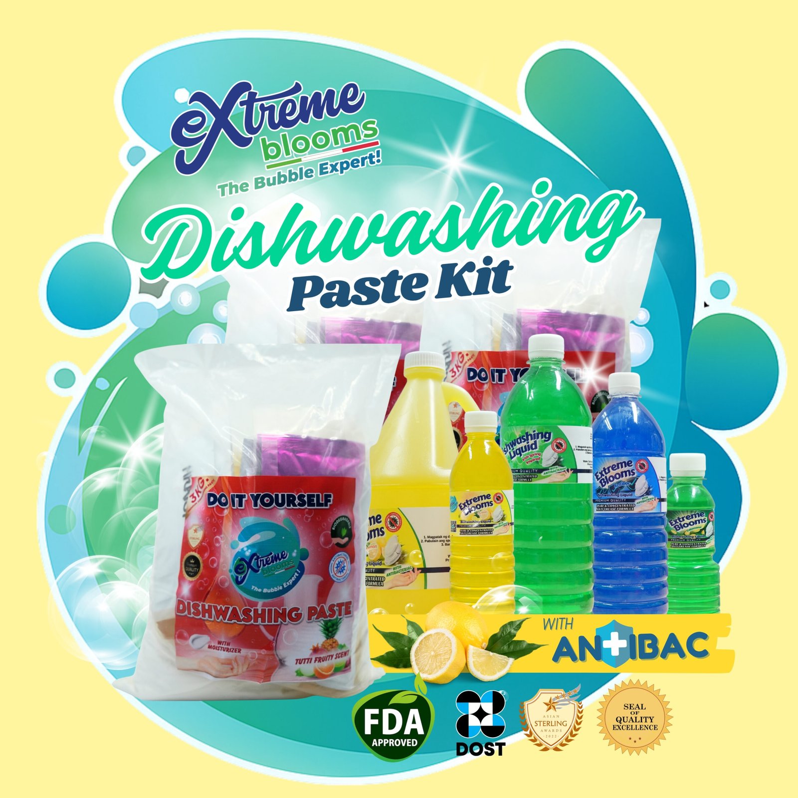Dishwashing Paste Premium kits – Extreme Blooms
