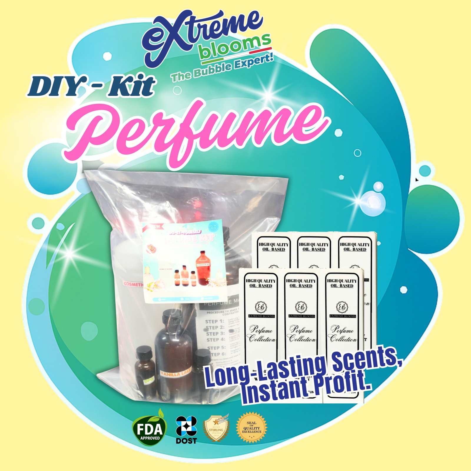 Perfume Premium Kits for Men and Women Without Packaging (KIT ONLY ...