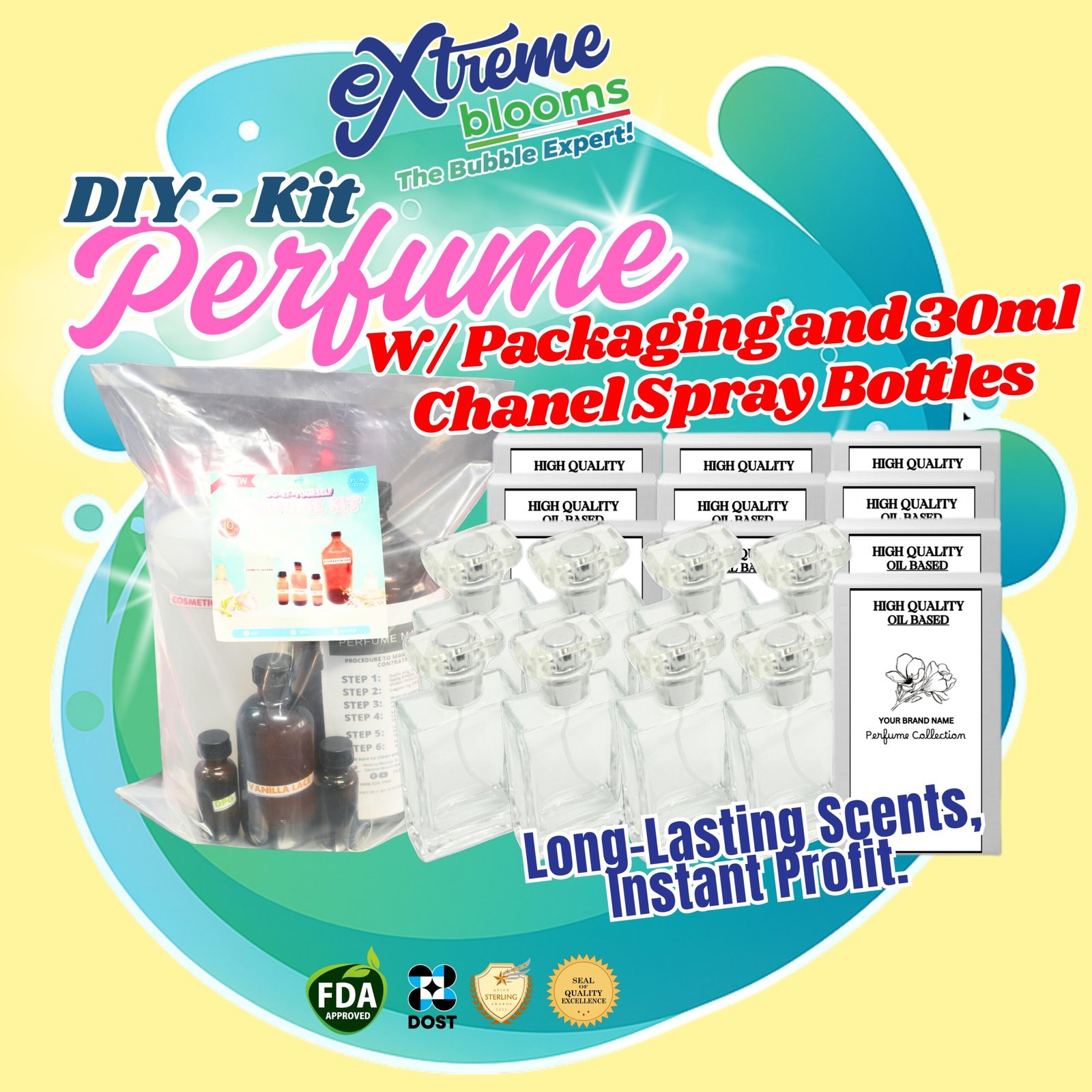 Perfume Premium Kits for Men and Women – 30pcs of 30ML Chanel Spray ...